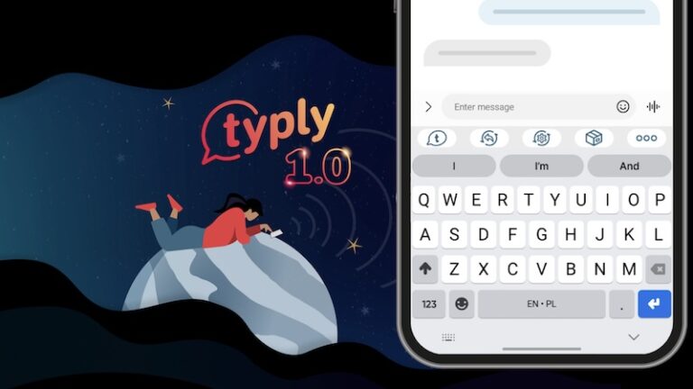 Fleksy now powers Typly's AI Keyboards